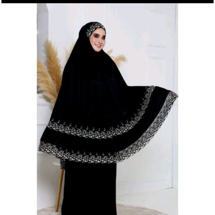 Telekung dewasa double lace free size telekung murah Banyak pilihan ...