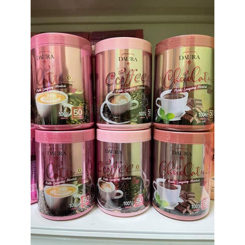 DAURA COFFEE/COKLAT/LATTE 100% ORIGINAL BY HQ DAURA LEGACY/KOPI MONTOK ...