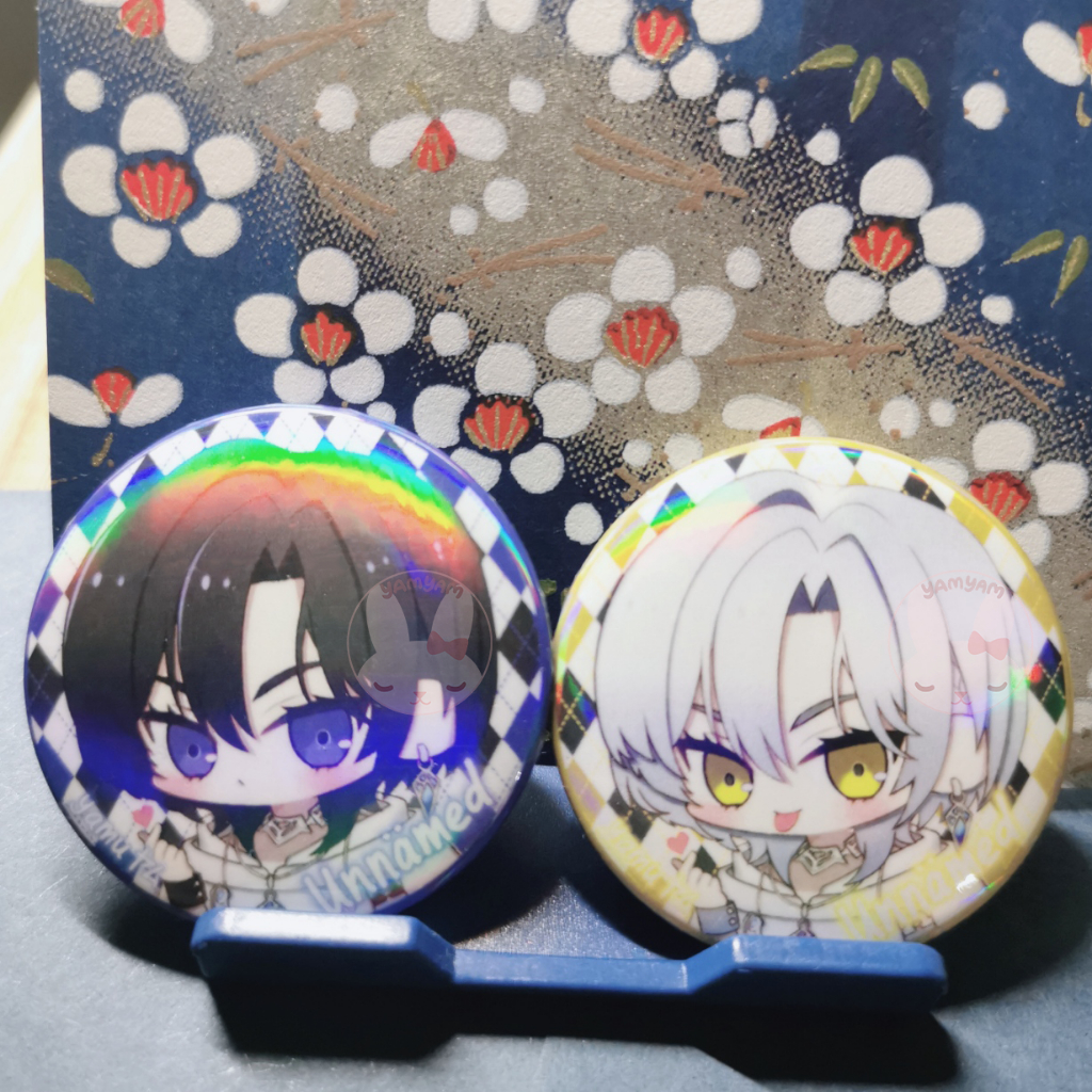 ~YamuCorner~ 1 Pc 💙 Vtuber Unnämed U San 44mm pin button can badge ...