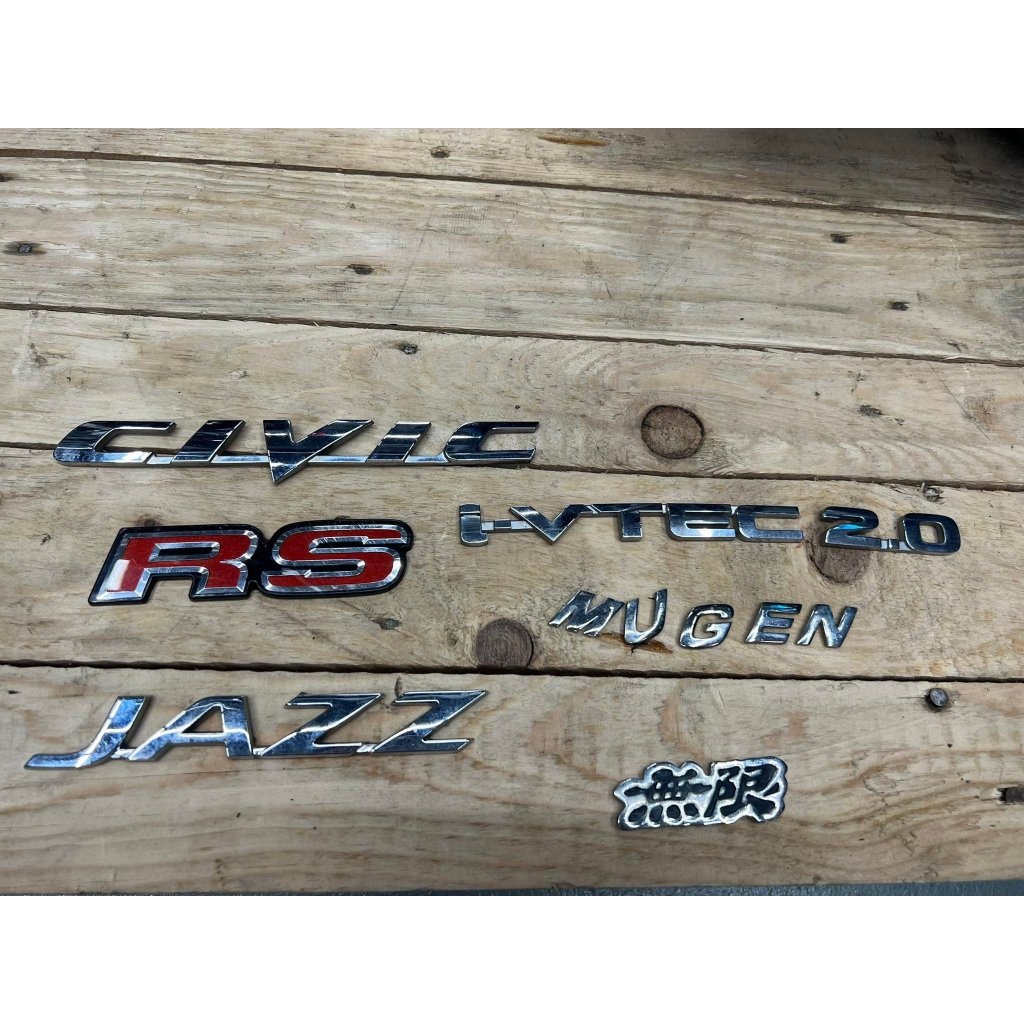 HONDA CIVIC MUGEN & JAZZ GK5 RS (ORI) LOGOS & EMBLEMS | Shopee Malaysia