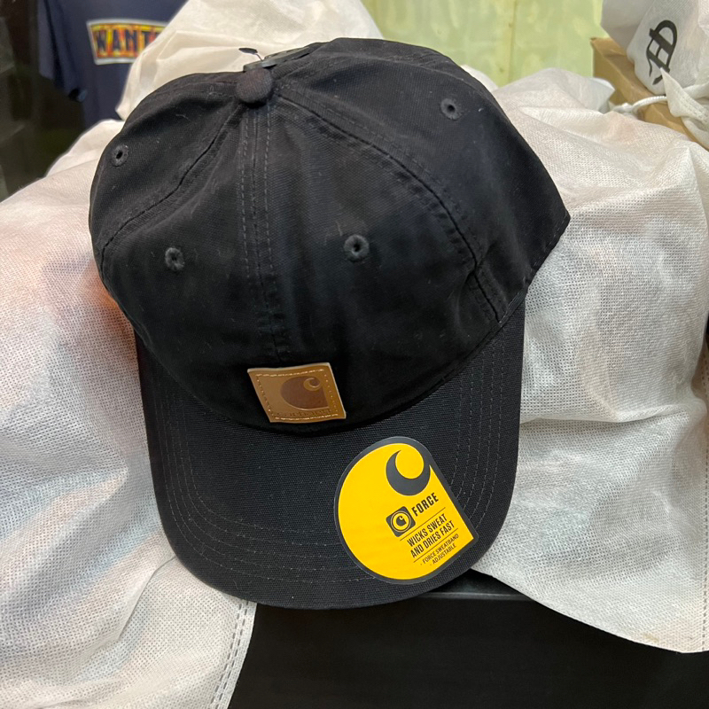 CARHARTT CANVAS CAP (BLACK) | Shopee Malaysia