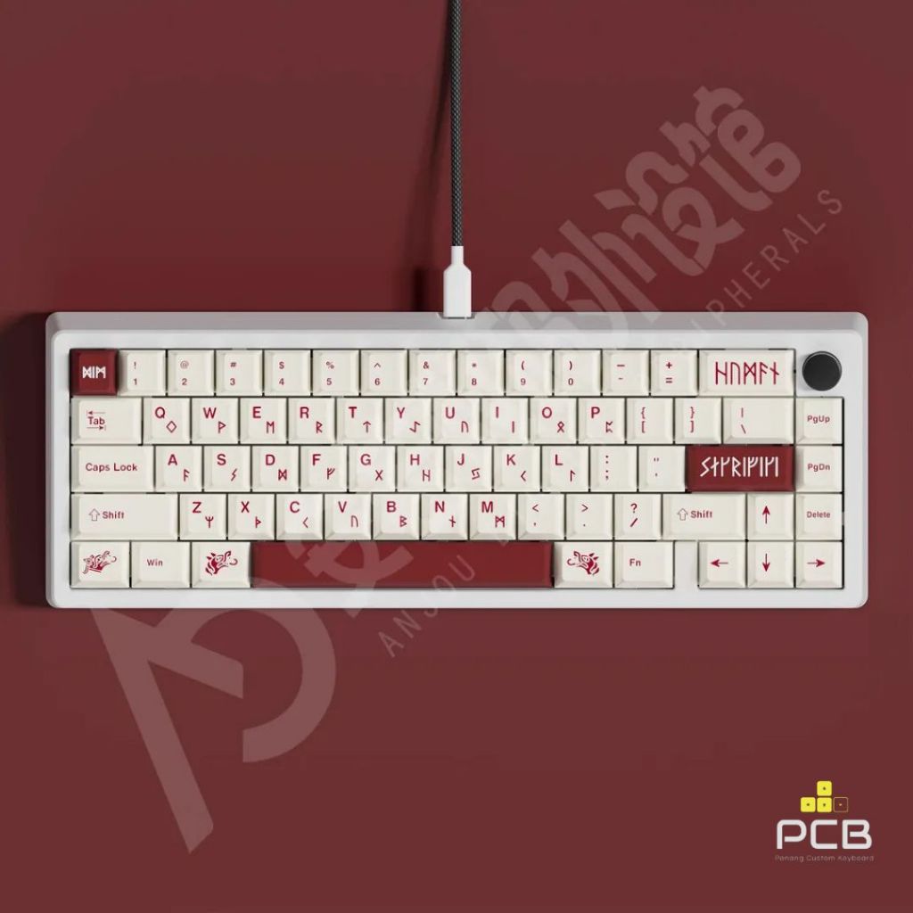 [READY STOCK] Blood Sacrifice Cherry Profile Dye-Sub PBT Keycap for ...