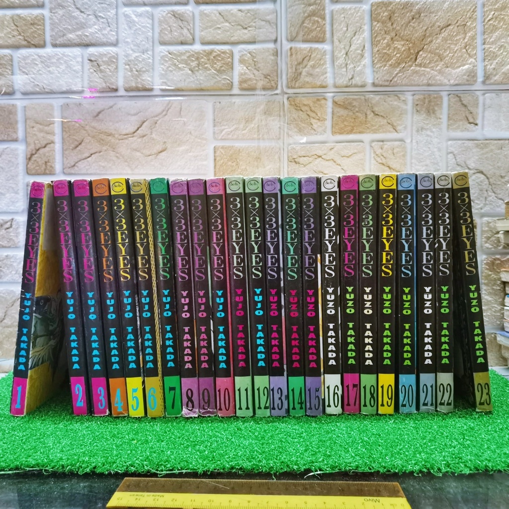 PRELOVED 』Komik 3x3 Eyes Vol.1-23 (Comics House) Karya Yuzo Takada Manga Jepun Comic | Shopee ...