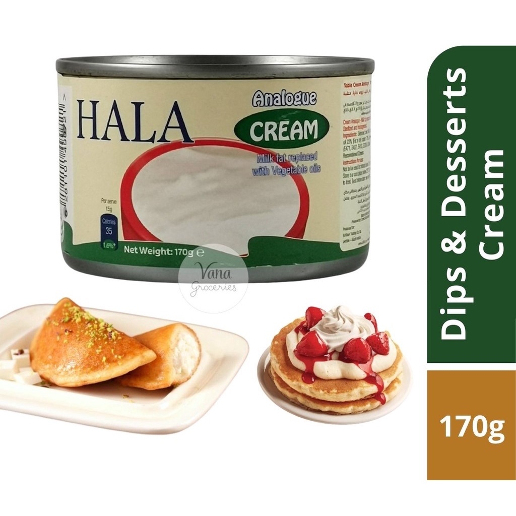 Hala Cream, 170g, Krim Hala, قشطة حلى. | Shopee Malaysia