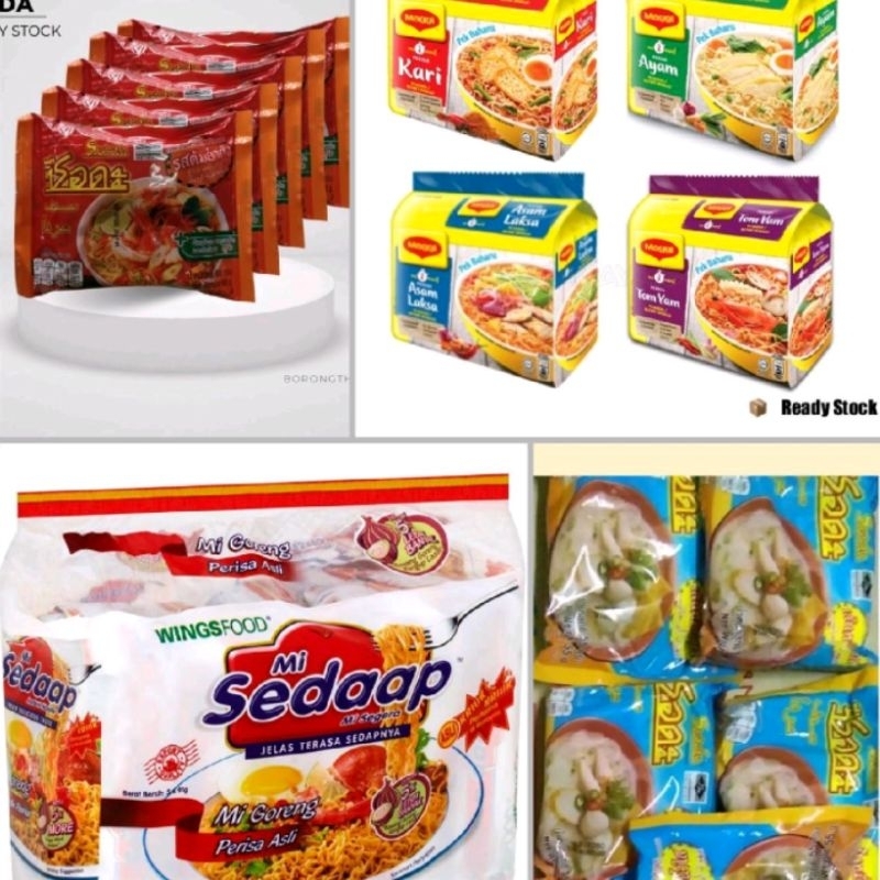 aneka Mee segera 1packet (5pcs) | Shopee Malaysia