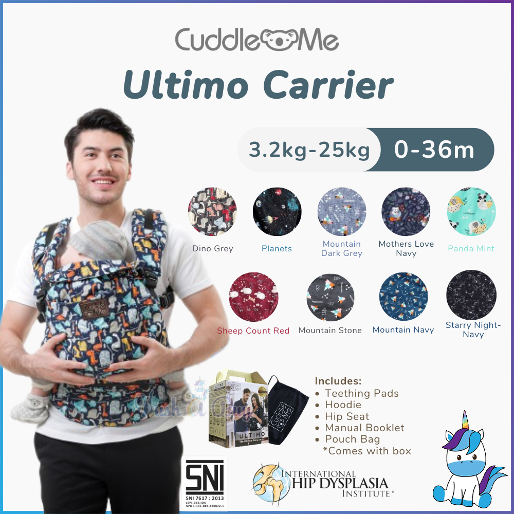 [NEW] Cuddle Me Ultimo Carrier 4 Carry Position From NB-36M (3.2-25kg ...