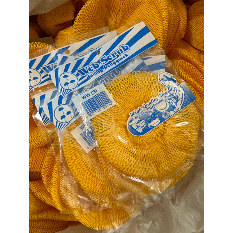 [READY STOCK]Dish Washing Net Fish Net Washer Cleaning Net Jala Basuh ...