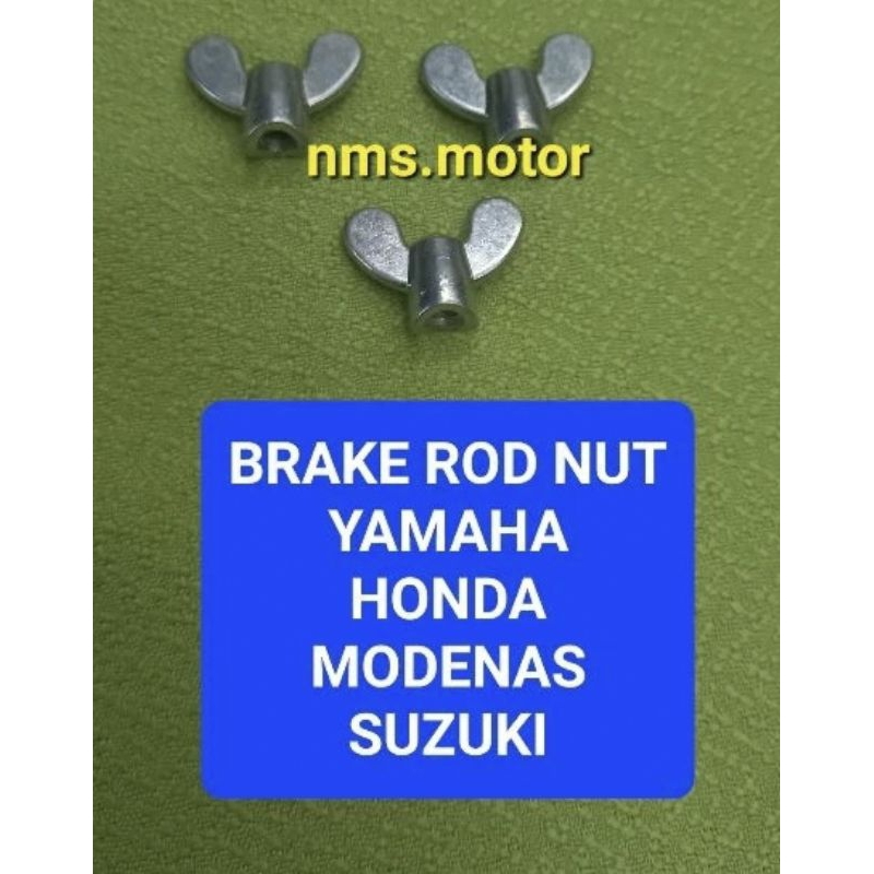 YAMAHA LC135/SRL/SRL115/Y110/Y100/RXZ/SS2 BRAKE ROD NUT/UNIVERSAL BRAKE ...