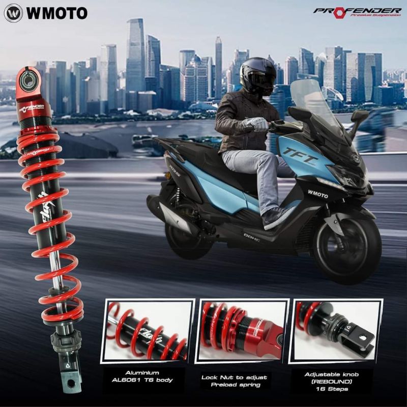 Profender Absorber Flash series for Wmoto RT3 | Shopee Malaysia
