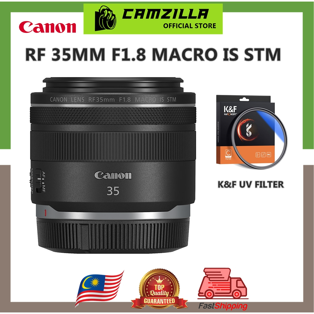 CANON RF35mm f1.8 Macro IS STM for Canon R6/R6II/EOS R/R5/R7/R10/R8/R50 ...