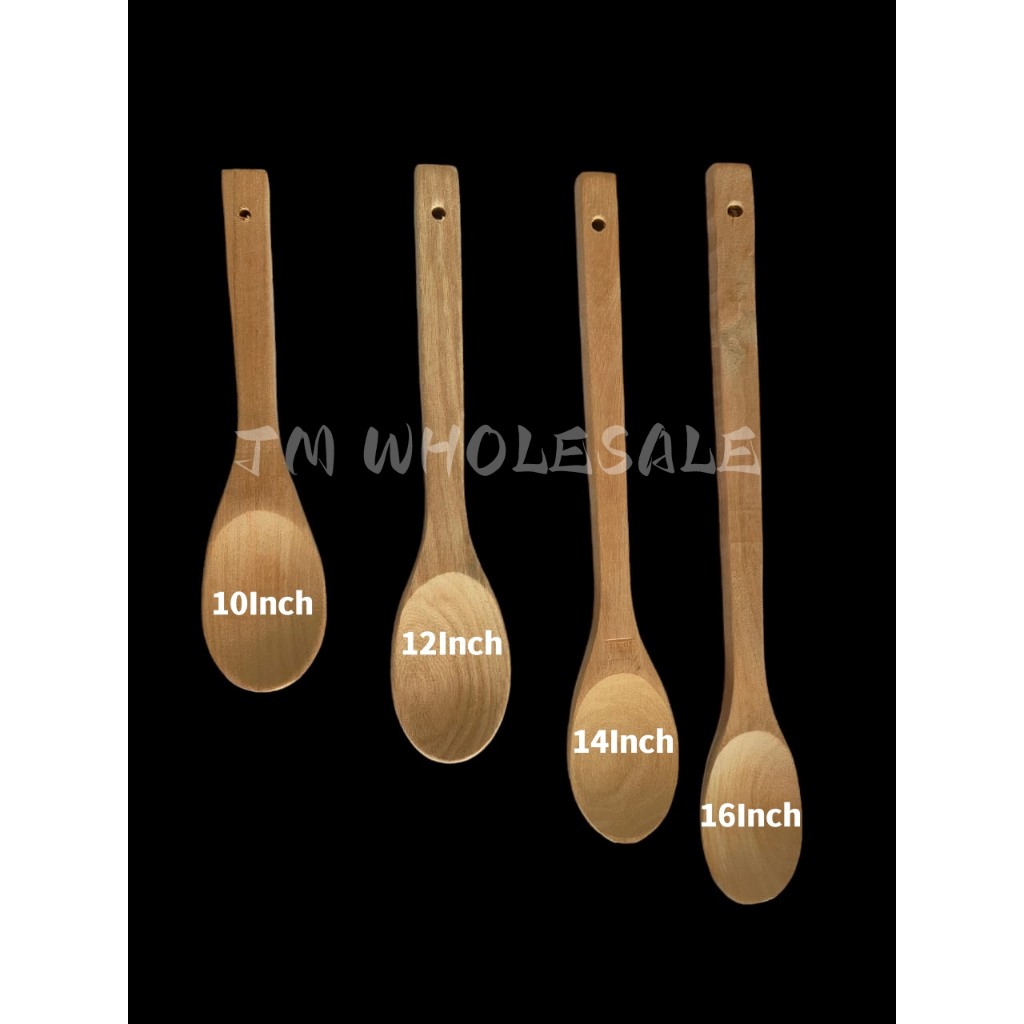 Wooden Cake Ladle , Assorted Sizes (READY STOCK) | Shopee Malaysia