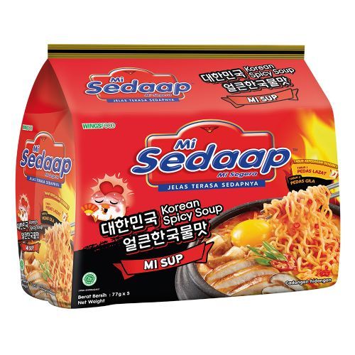 Mi Sedaap Goreng Asli / Cheese / Korean Spicy Chicken / Korean Spicy ...