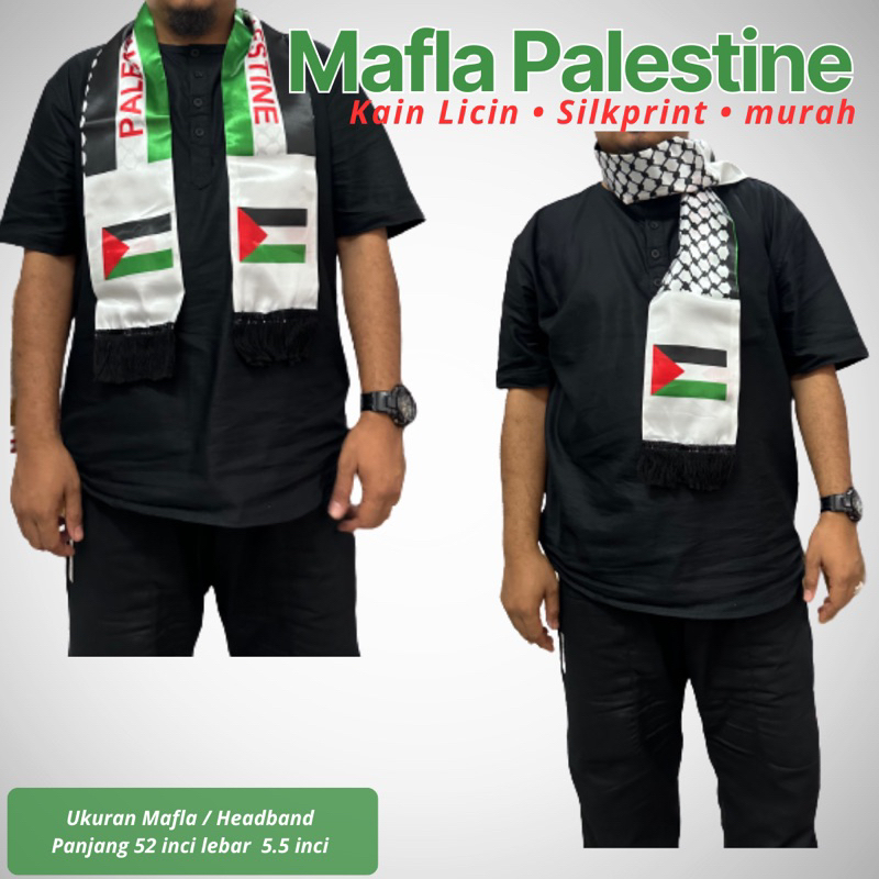 maflar Palestine / Mafla Gaza / mufler Falastine Headband | Shopee Malaysia