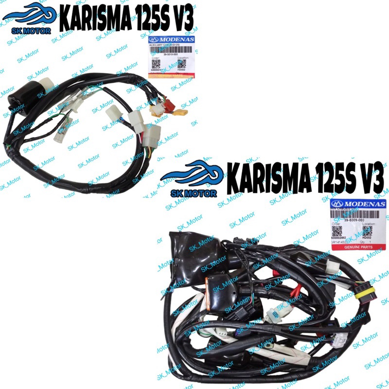 Modenas KARISMA 125 S V3 Original Auxiliary Cable / Meter Wire Harness ...