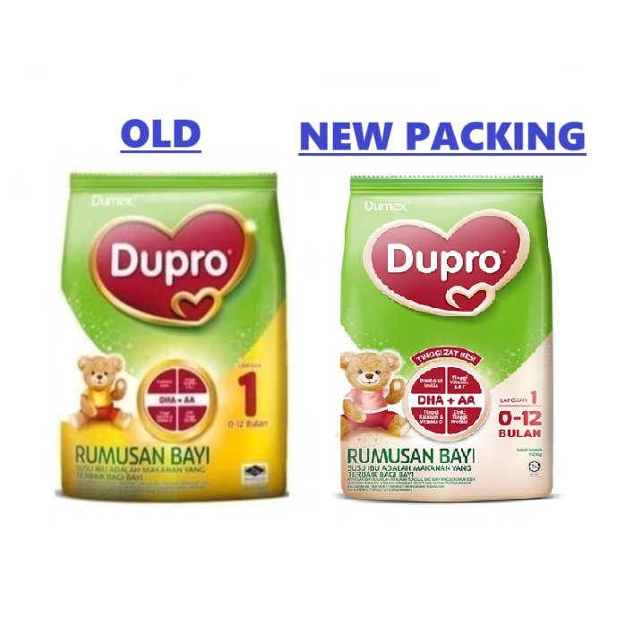 Dumex Dupro Step 1 (0 - 12) 850g / Dupro 2 850g (6 - 36) / Dugro ...