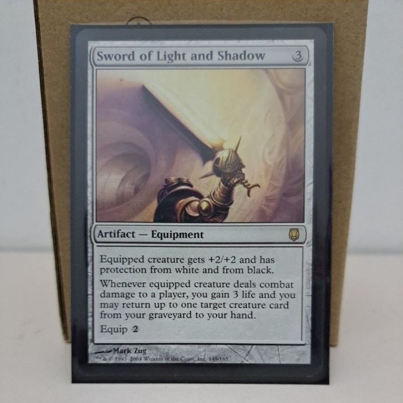 [MTG] Sword of Light and Shadow (Darksteel)(Rare) | Shopee Malaysia