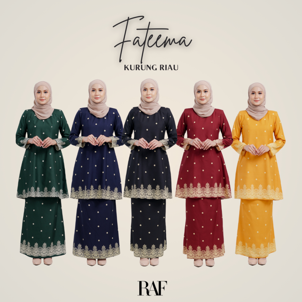[NEW ARRIVAL] FATEEMA BAJU KURUNG RIAU COTTON CORAK SULAM PRINTED ...