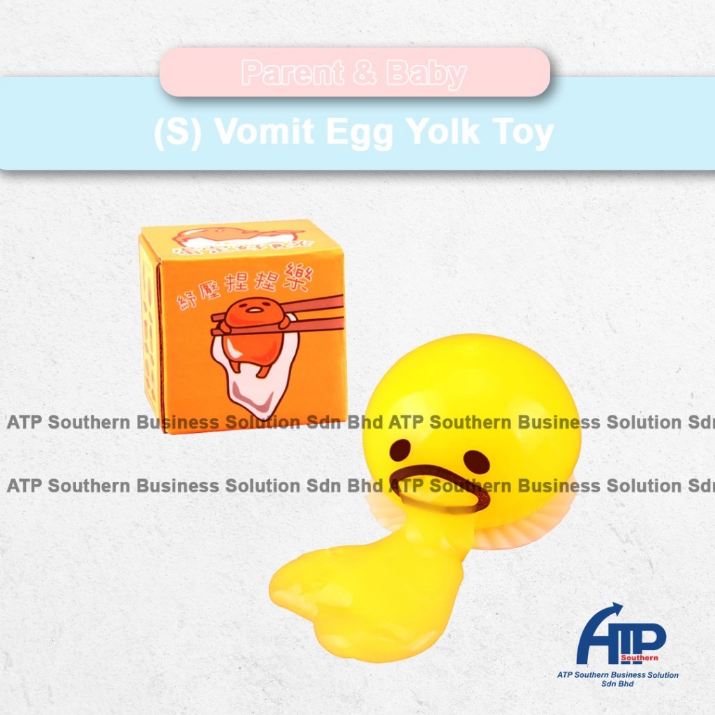Egg Yolk Toys Funny Decompression Vomit Egg Yolk Very Cute Toy Happy ...