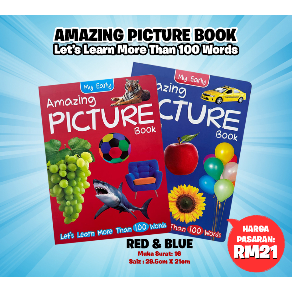 My Early Amazing Picture Book | Preschool Activity Book | Early ...