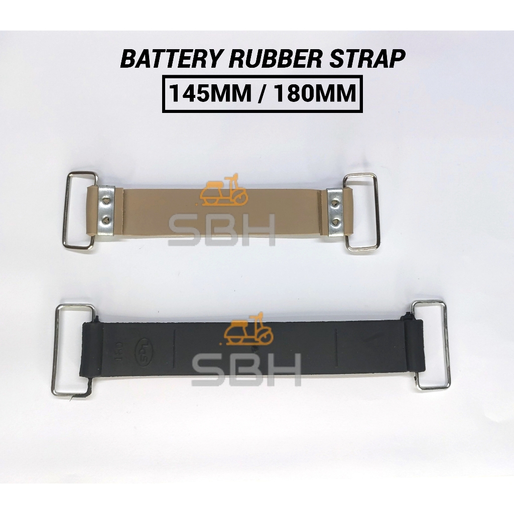 BATTERY RUBBER STRAP (140MM / 145MM / 180MM) | Shopee Malaysia