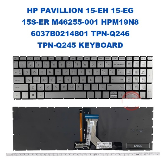 HP PAVILLION 15-EH 15-EG 15S-ER 15-FC M46255-001 HPM19N8 6037B0214801 ...