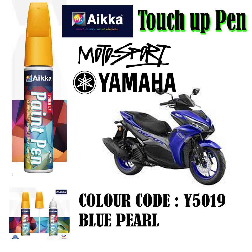 YAMAHA MOTORCYCLE GP BLUE Paint Pen YAMAHA Original Stock Color - Pen ...