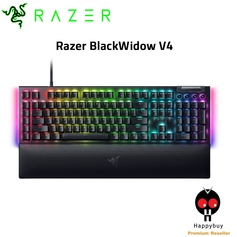 Razer BlackWidow V4 - Mechanical Gaming Keyboard with Razer Chroma™ RGB ...