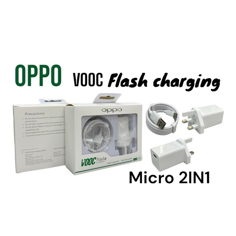 OPPO 80W SUPER VOOC Charger VOOC 3.0 Adapter With Type-C USB Cable ...