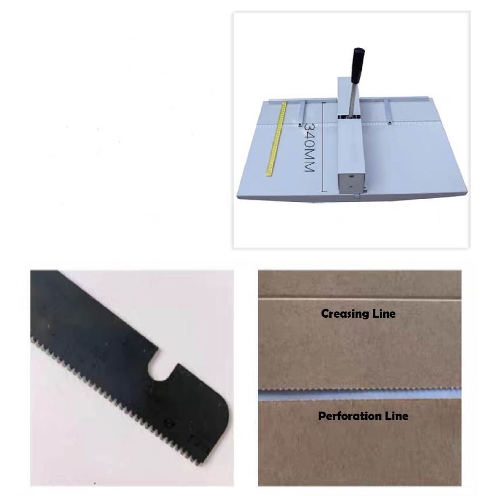 A3 Size 2in1 Manual Creasing Line Perforation Line Machine Cover Dotted ...
