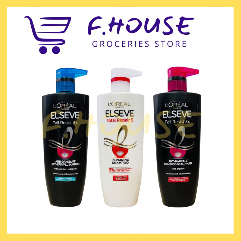 Loreal Paris Elseve Shampoo (620ml) | Shopee Malaysia