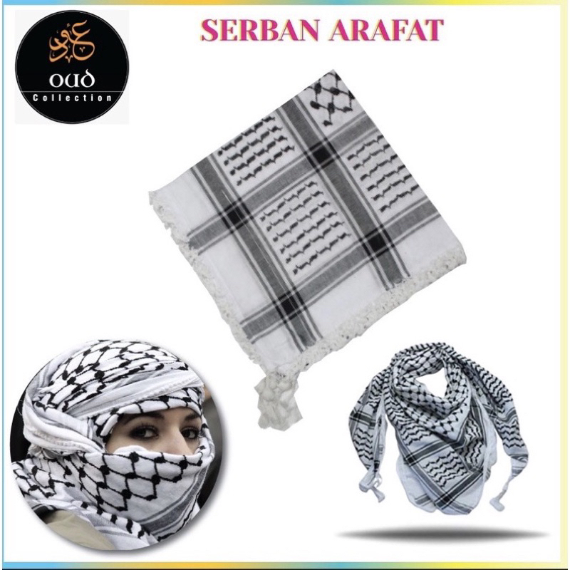 SERBAN ARAFAT KAIN TEBAL COTTON 💯 | Shopee Malaysia
