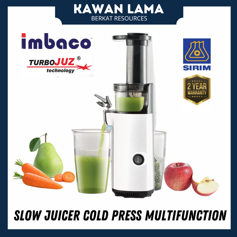 Imbaco Apache TurboJUZ JZ01 Slow Juicer Cold Press Multifunction Juice ...