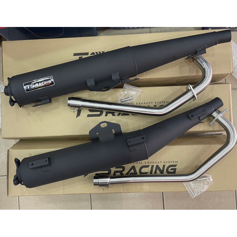 TS RACING LC135 EXHAUST SUPER BACK PRESSURE EXHAUST STANDARD TIPU /PIPE ...
