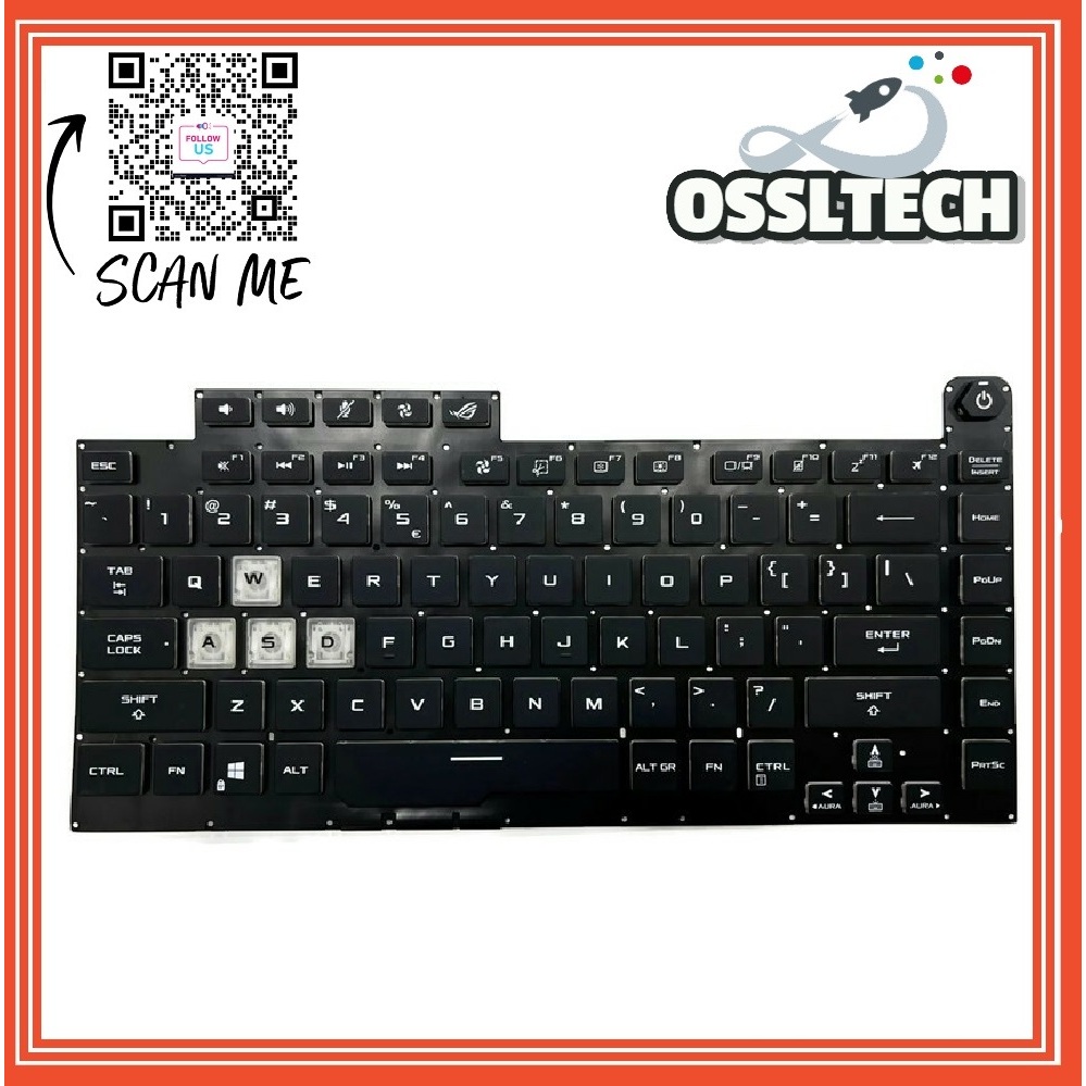 Asus ROG Strix G531 G531G G531GD G531GT G531GU G531GW G531GV G512 G512L ...