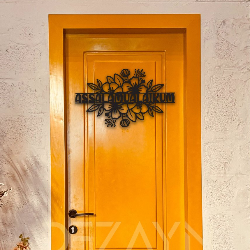 Dezayn Assalamualaikum AS-FR Home Deco Wall Decoration Calligraphy ...