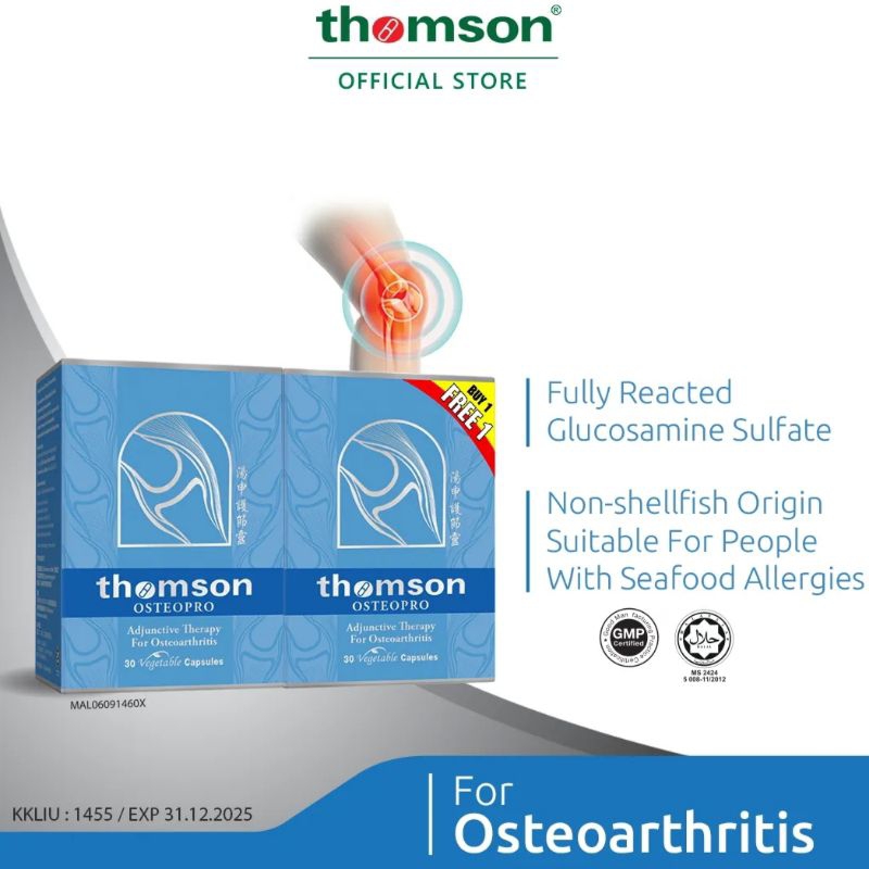 Thomson Osteopro 汤申关节灵 (30+30 Capsules) | Shopee Malaysia