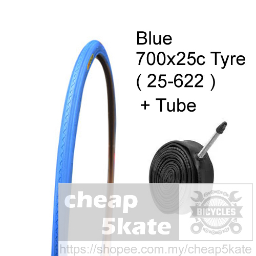 TAYAR Basikal 700×28c tyre for Road bike Fixie Hybrid Touring Bicycle ...