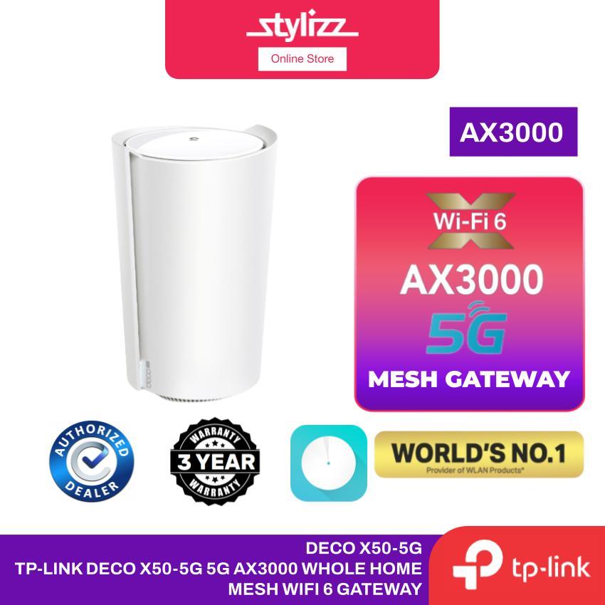 TP-LINK DECO X50-5G 5G AX3000 WHOLE HOME MESH WIFI 6 GATEWAY | Shopee ...