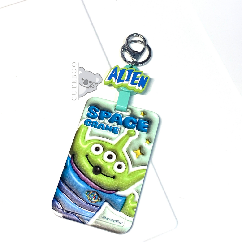 Cute Cartoon Lanyard ID Card Holder Pemegang Kad Toy Story Squeeze Toy ...
