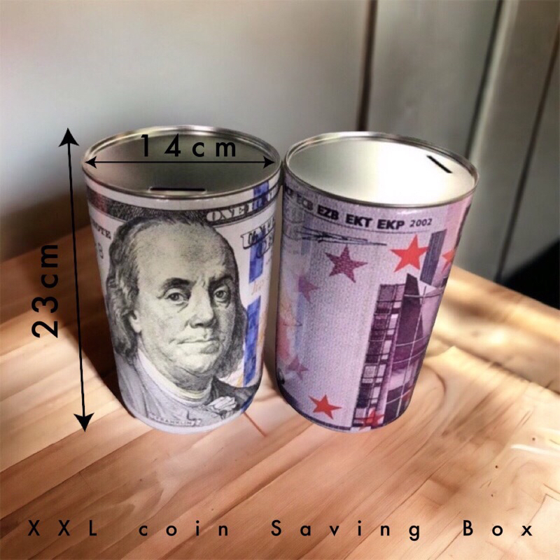 XXL Tabung Giant Viral/Coin Saving Box/Tabung Besar Murah/Tabung Siling ...