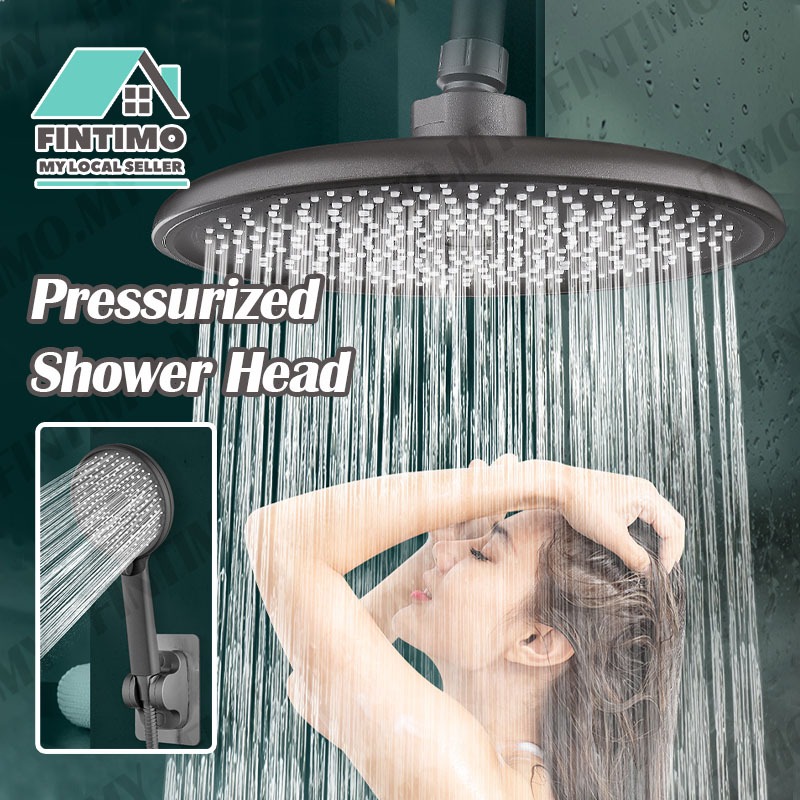 【MY】Shower Set Rainfall Shower Head High Pressure Water Heater Rain ...