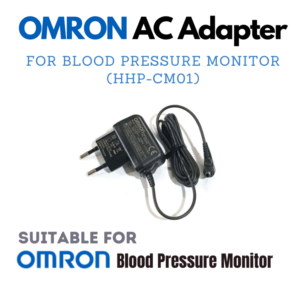 OMRON AC Adapter (For Blood Pressure Monitor Use) | Shopee Malaysia