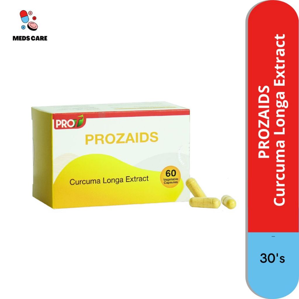 [SHIP TODAY] Prozaids Curcumin Extract 480mg (30 capsules / 10 Capsule ...