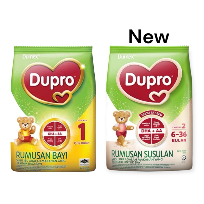 Dumex Dupro Step 1 / Step 2 (850g) | Shopee Malaysia