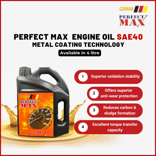 Perfect Max Engine Oil SAE40 (4L) Minyak Engin SAE40 | Shopee Malaysia