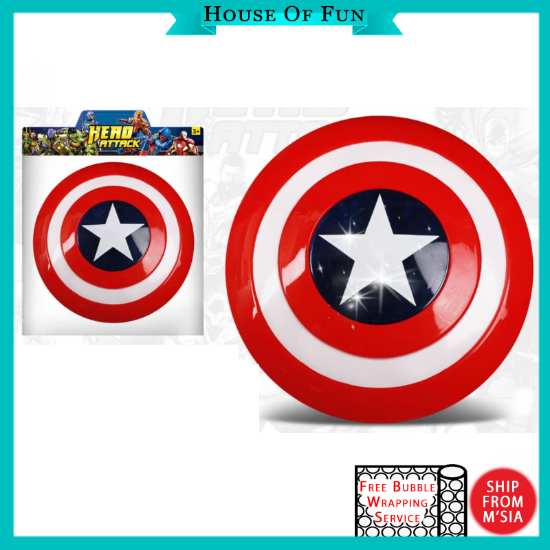 Big size captain America captain shield mask topeng marvel with light ...
