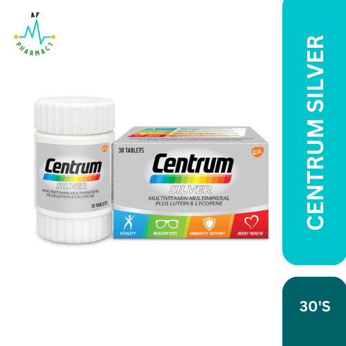 Centrum Silver Multivitamin-Multimineral Plus Lutein for Healthy Eyes ...