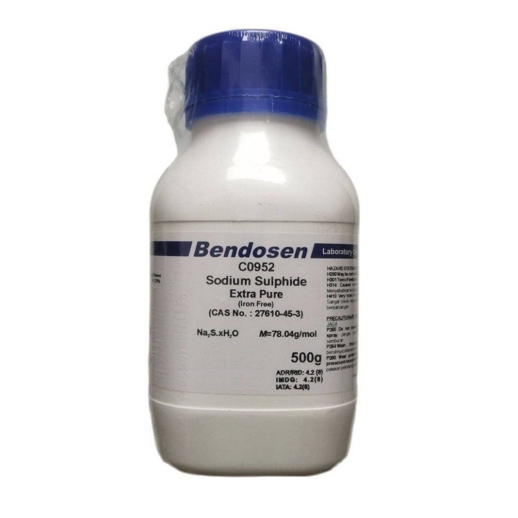 Sodium Sulfide, Extra Pure, 500g, BENDOSEN | Shopee Malaysia