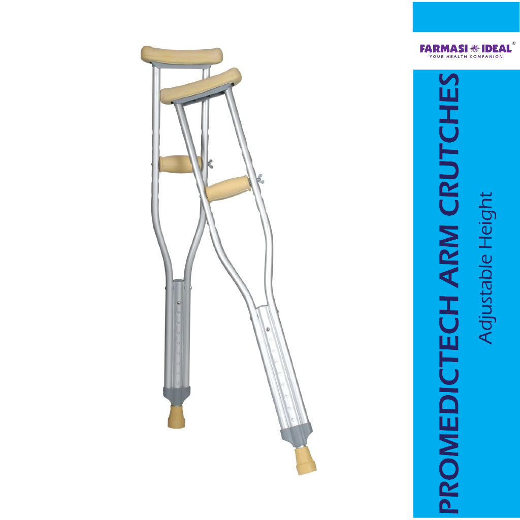 PROMEDICTECH ARM CRUTCHES ADJUSTABLE, 1 Pair | Shopee Malaysia