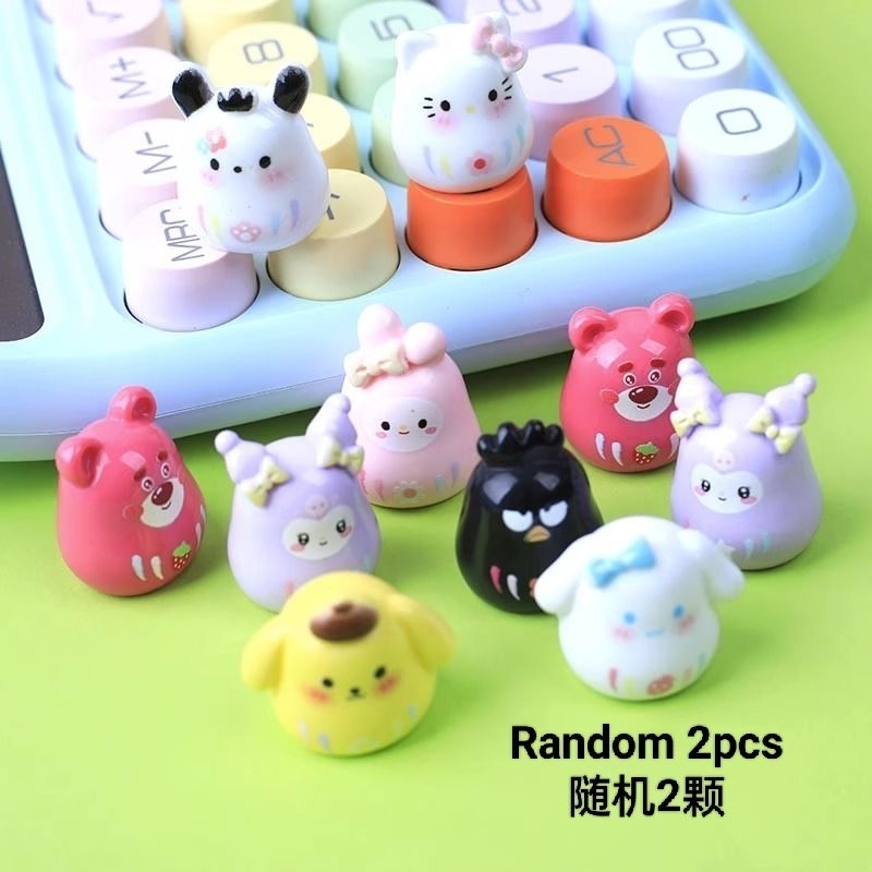 Resin 3D stickers Art Cream Decoden sticker sanrio Stella Water Bottle ...